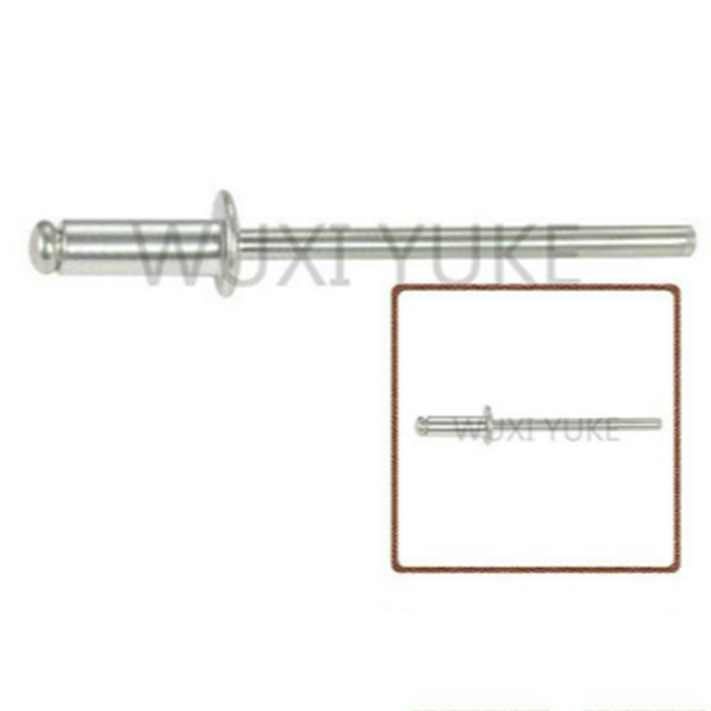 China DIN7337 open type round head blind rivet factory and ...